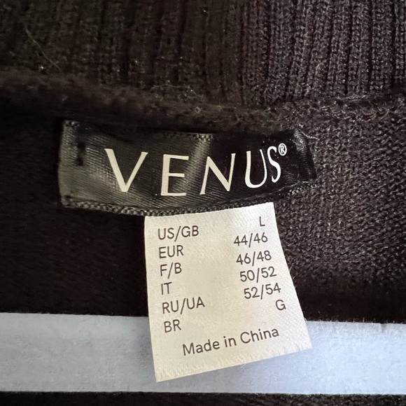 VENUS | Dresses | Venus Printed Sweater Dress Cowl Neck Nwot Tried On ...